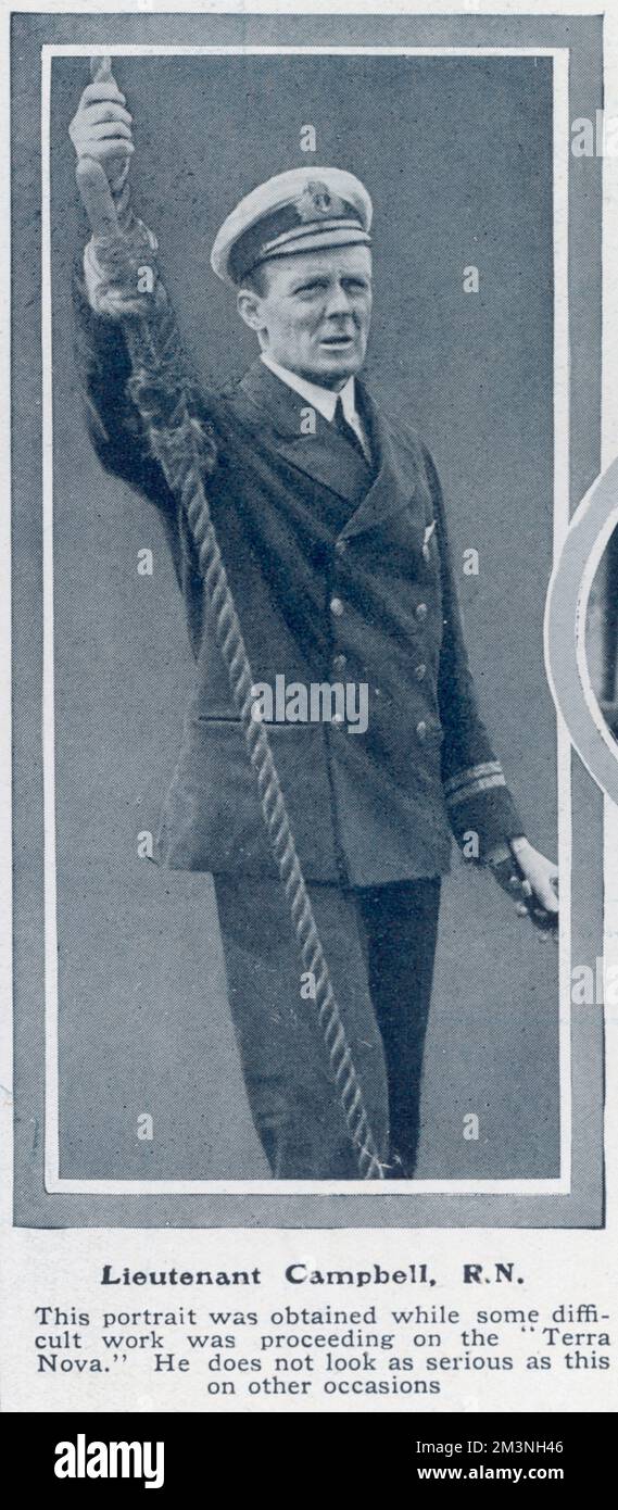 Lieutenant Campbell R. N Stock Photo - Alamy