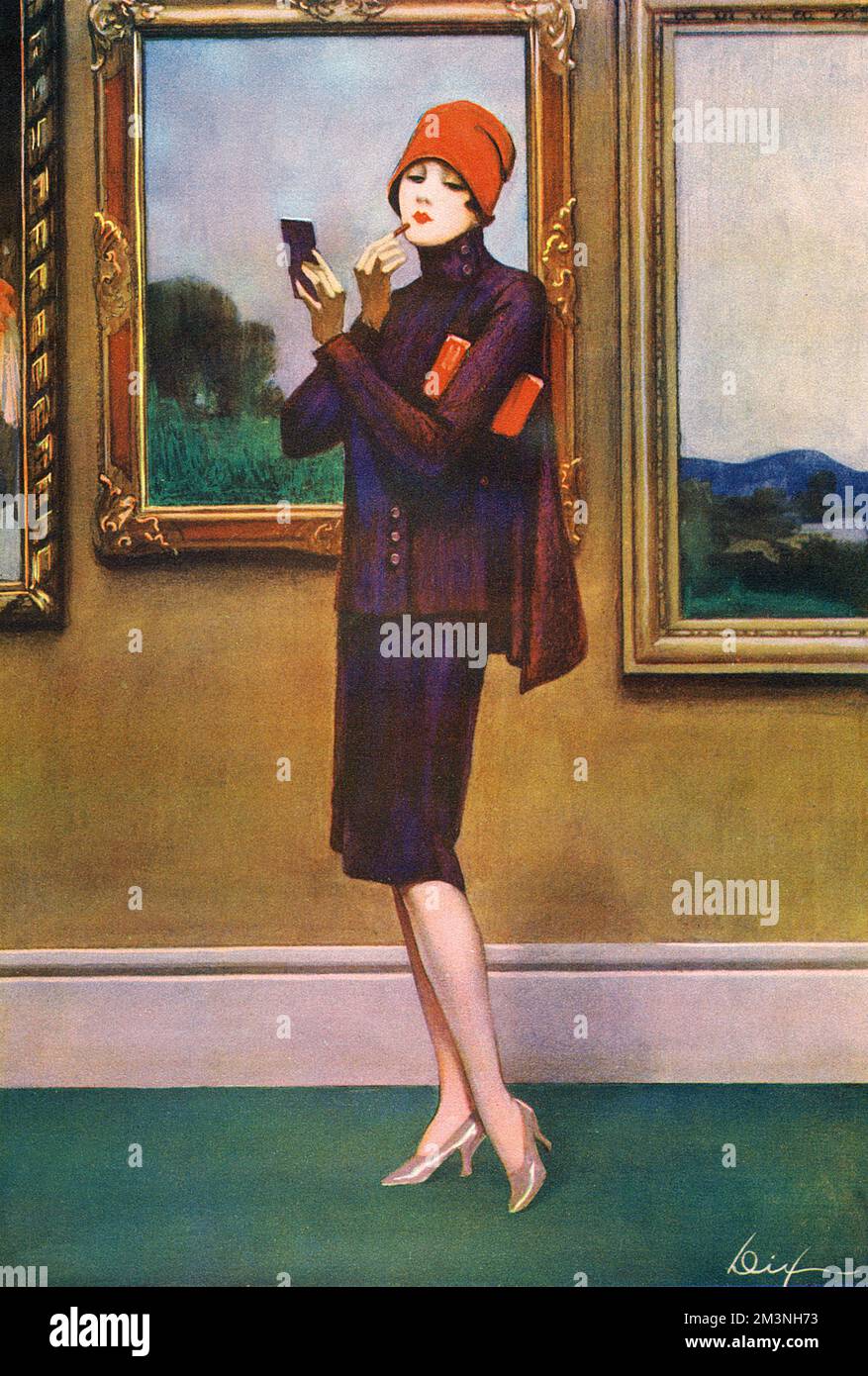 The Art Gallery by Harry Dixon Stock Photo - Alamy