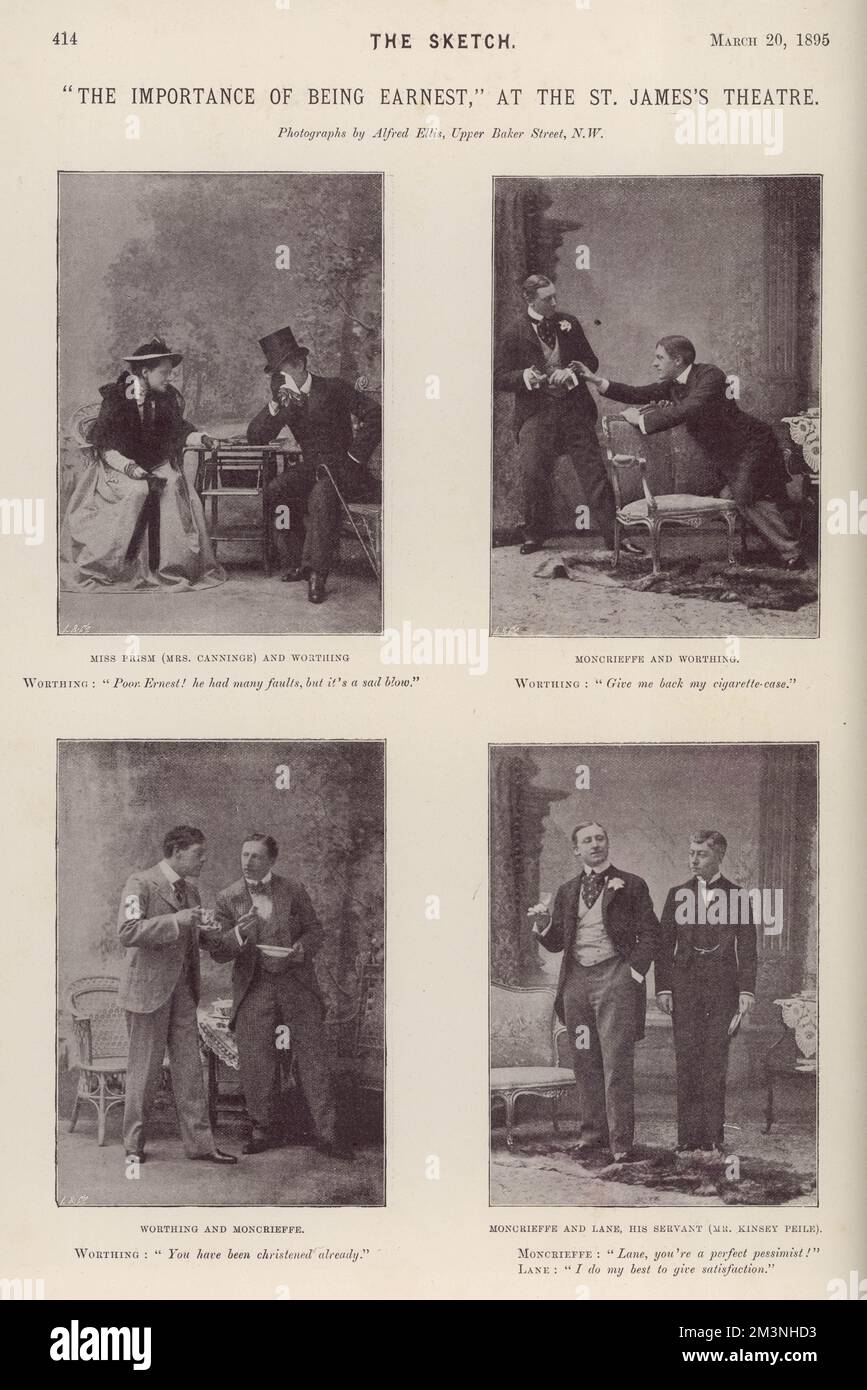 The Importance of Being Earnest Stock Photo - Alamy