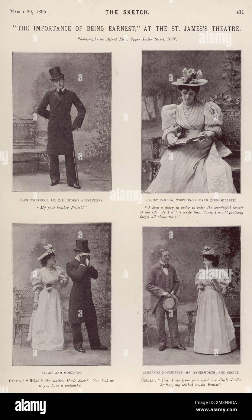 The Importance of Being Earnest Stock Photo - Alamy