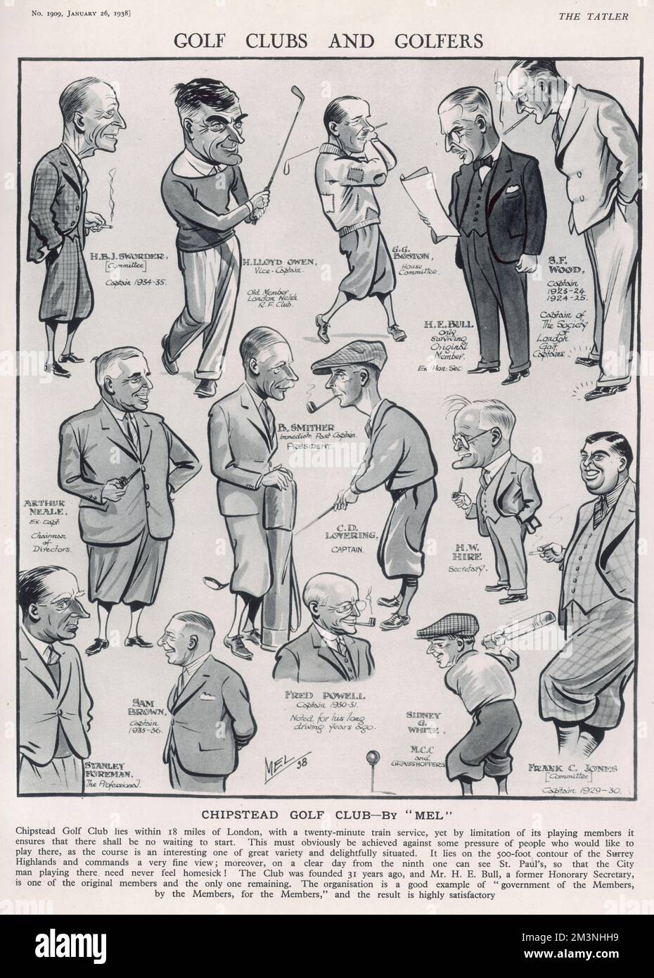 Chipstead Golf Club Stock Photo - Alamy