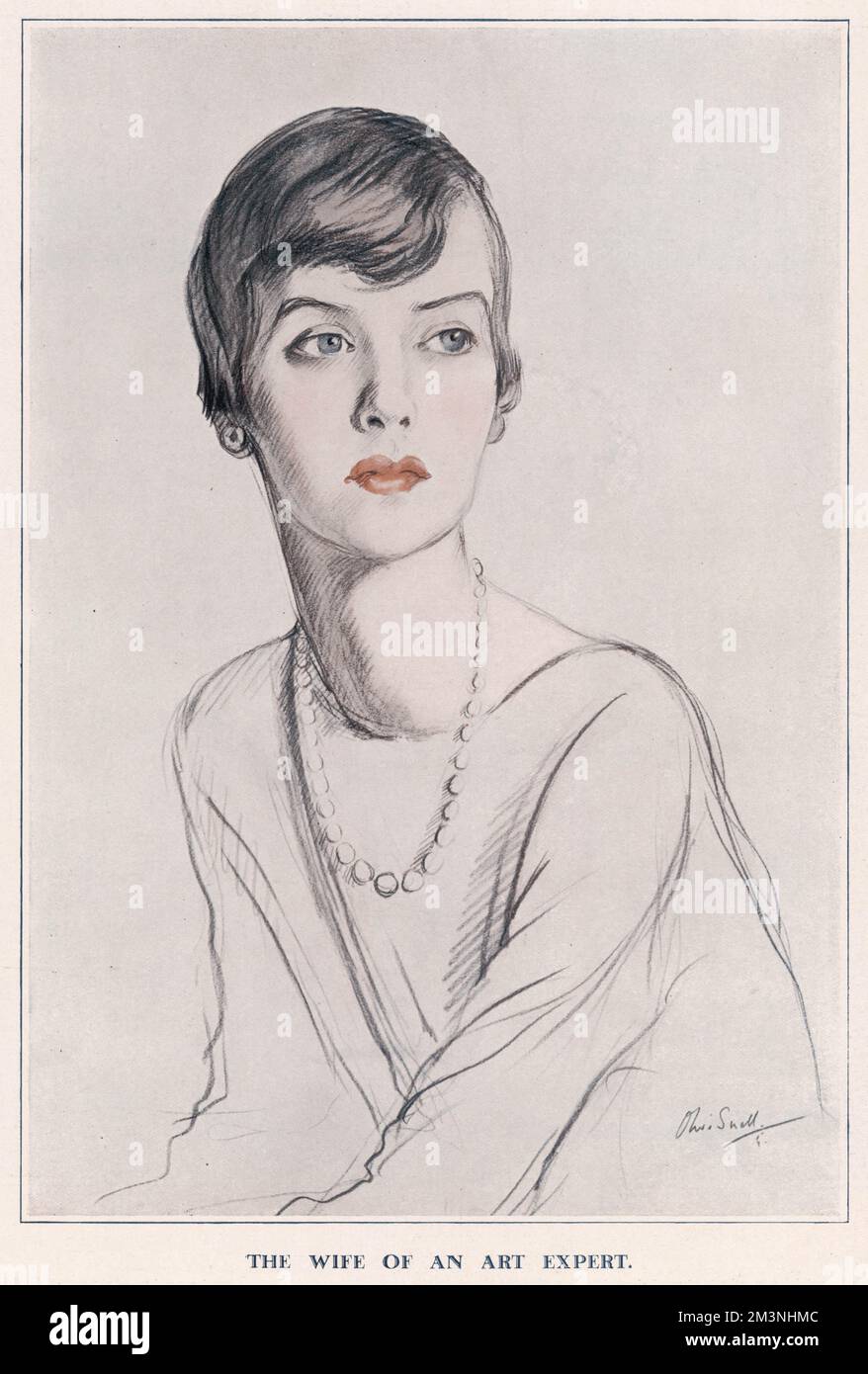 MRS CAROL CARSTAIRS, ART DEALER'S WIFE Stock Photo - Alamy