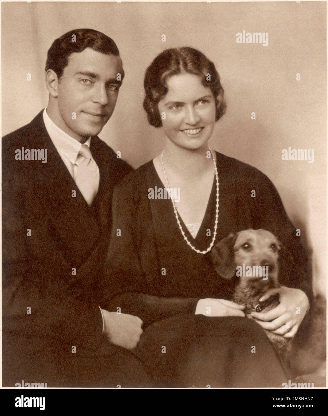 Prince and Princess Gustaf Adolf of Sweden, pictured shortly after ...