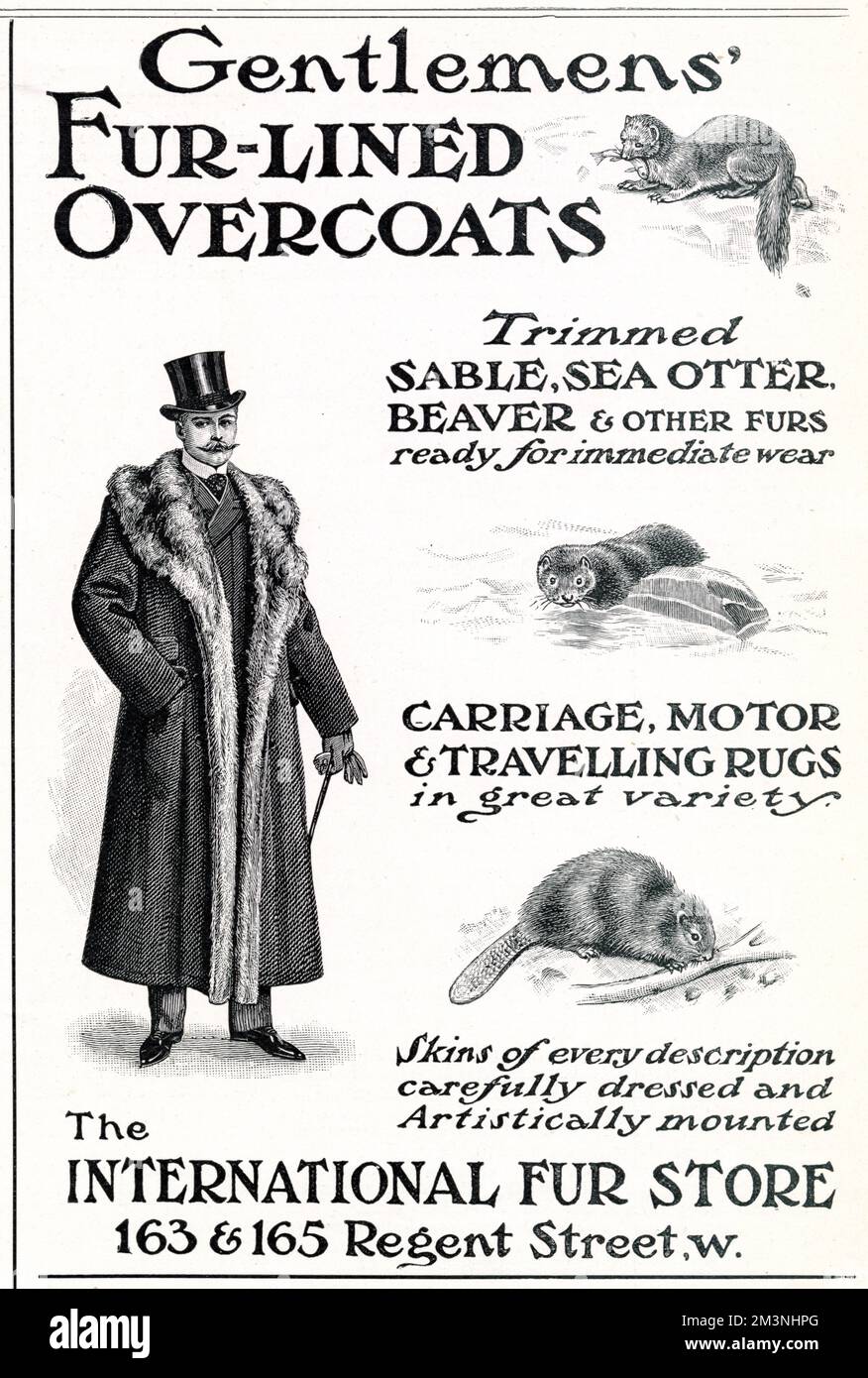 Wearing furs hi-res stock photography and images - Alamy