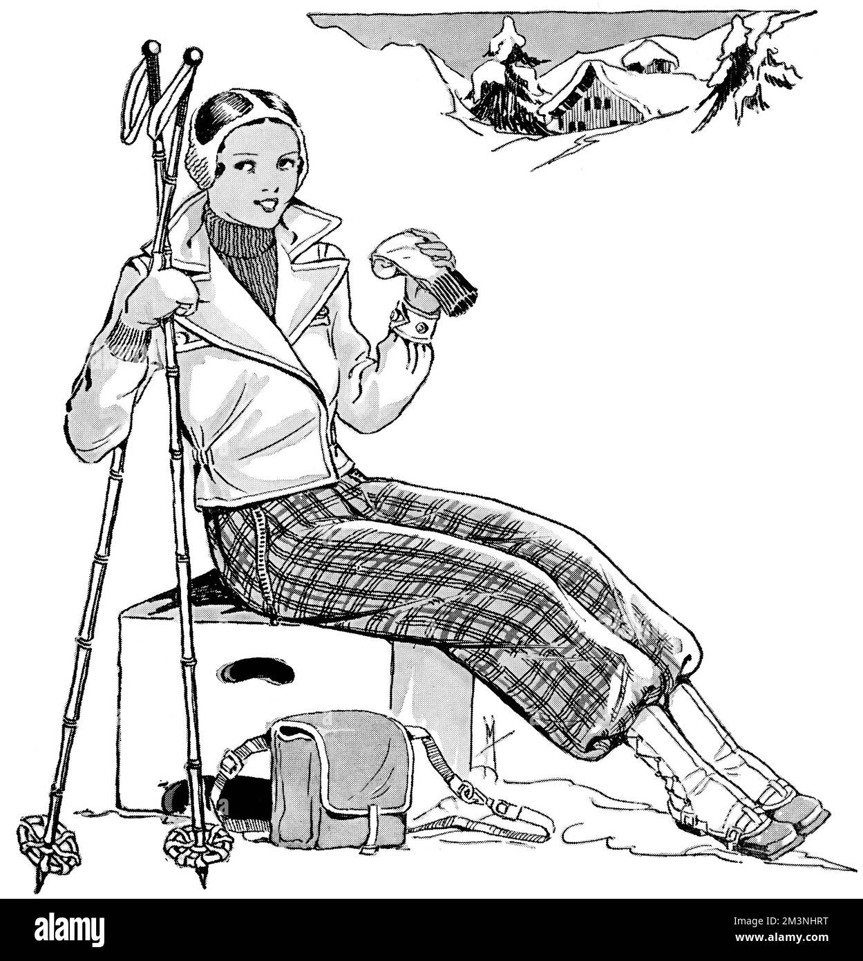 Winter sport ski snow Cut Out Stock Images & Pictures - Alamy