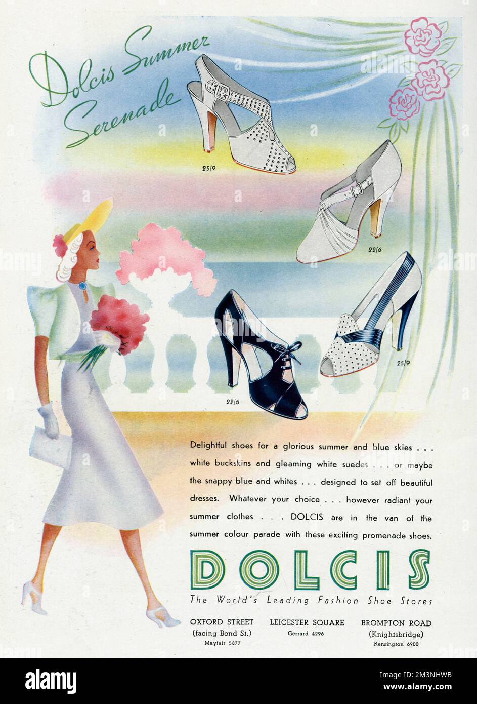 Womens shoes 1930s hi-res stock photography and images - Alamy