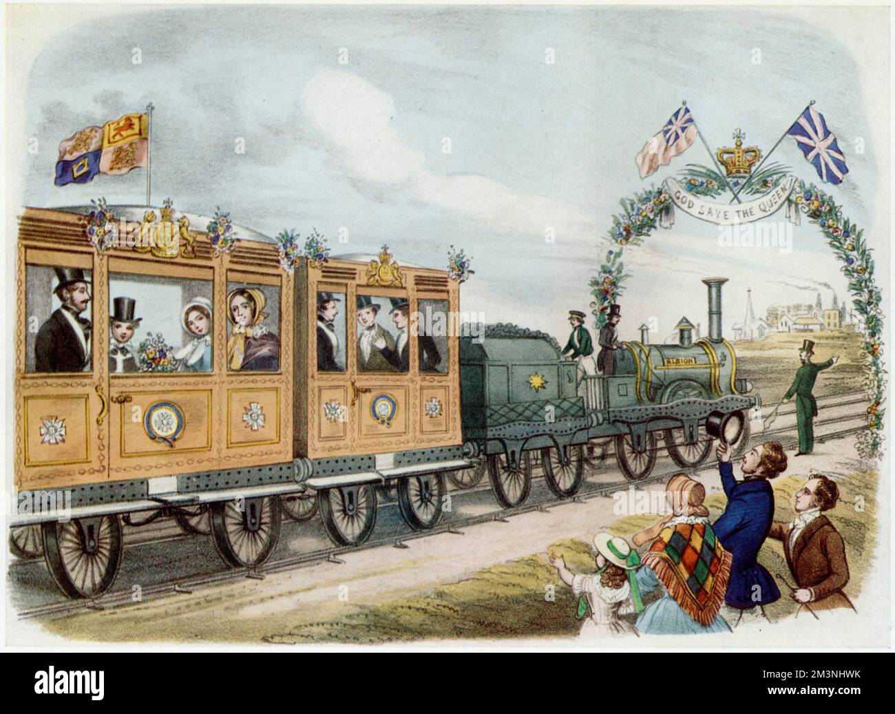 Queen victoria royal train carriage hi-res stock photography and images ...