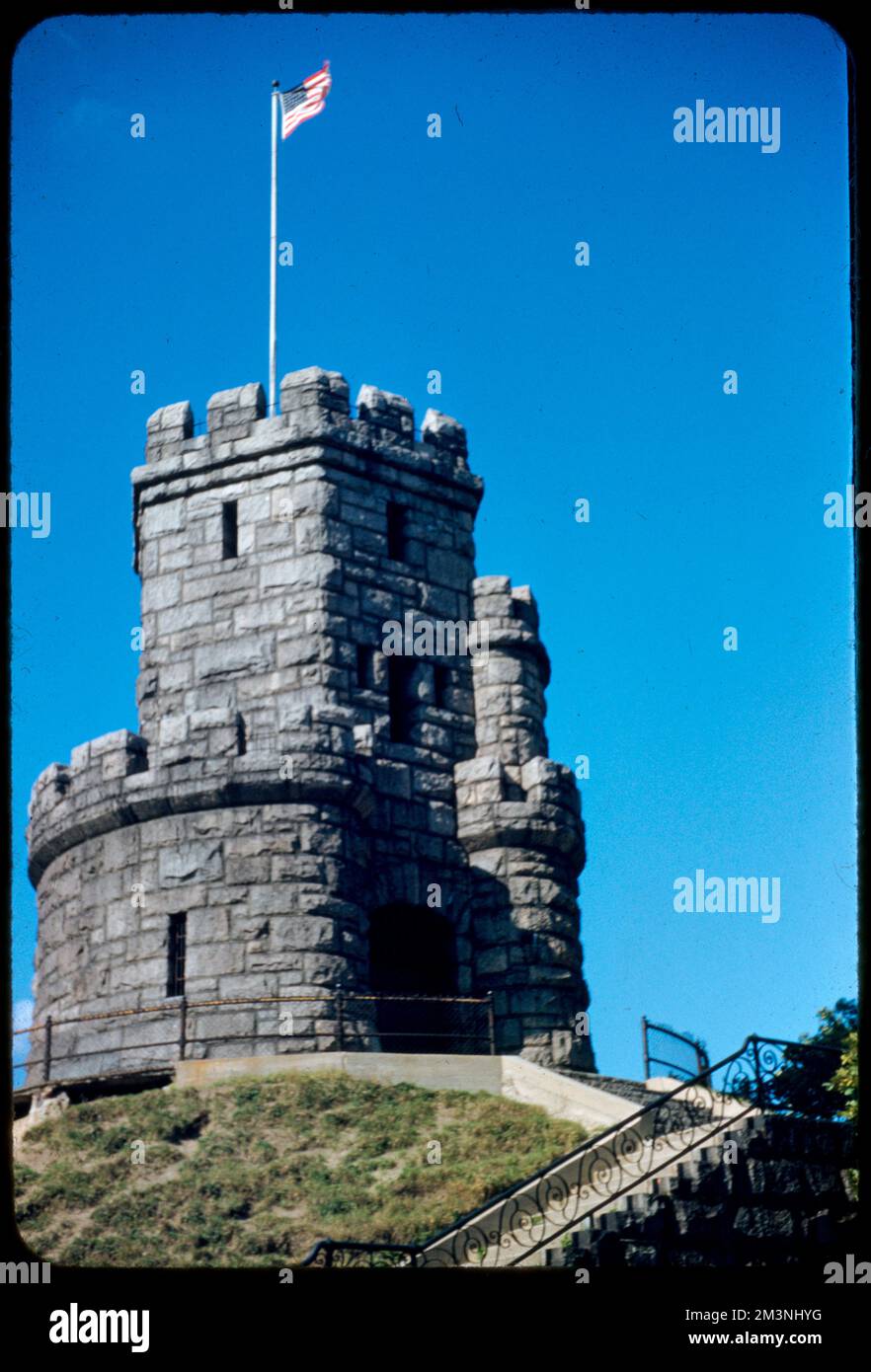 Prospect Hill Tower , Towers. Edmund L. Mitchell Collection Stock Photo ...