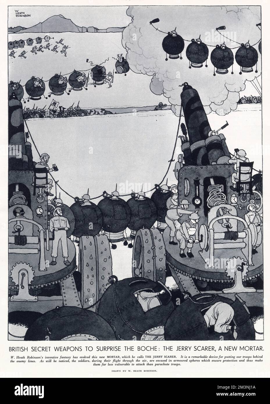 British Secret Weapons to Surprise the Boche Stock Photo - Alamy