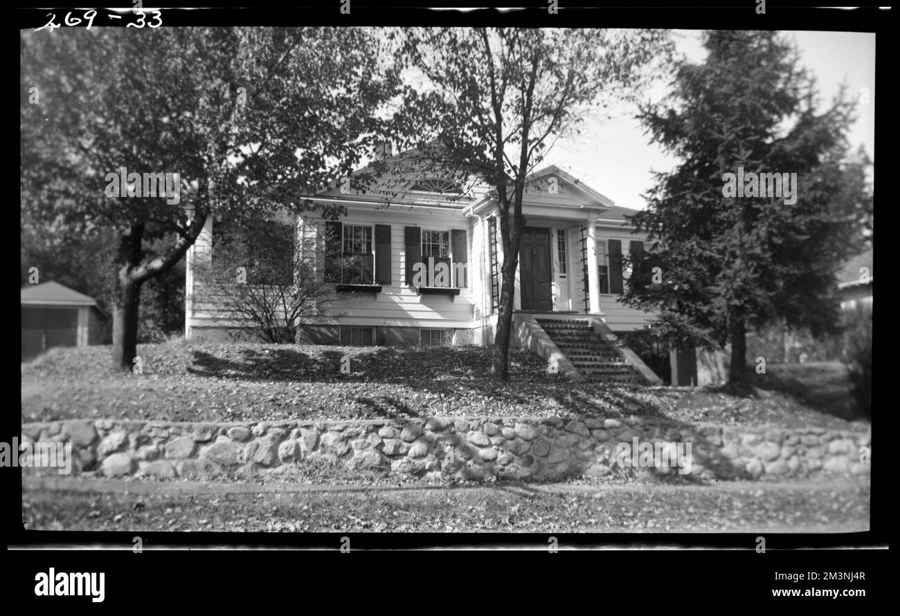 Prospect Street #33 , Houses. Needham Building Collection Stock Photo ...