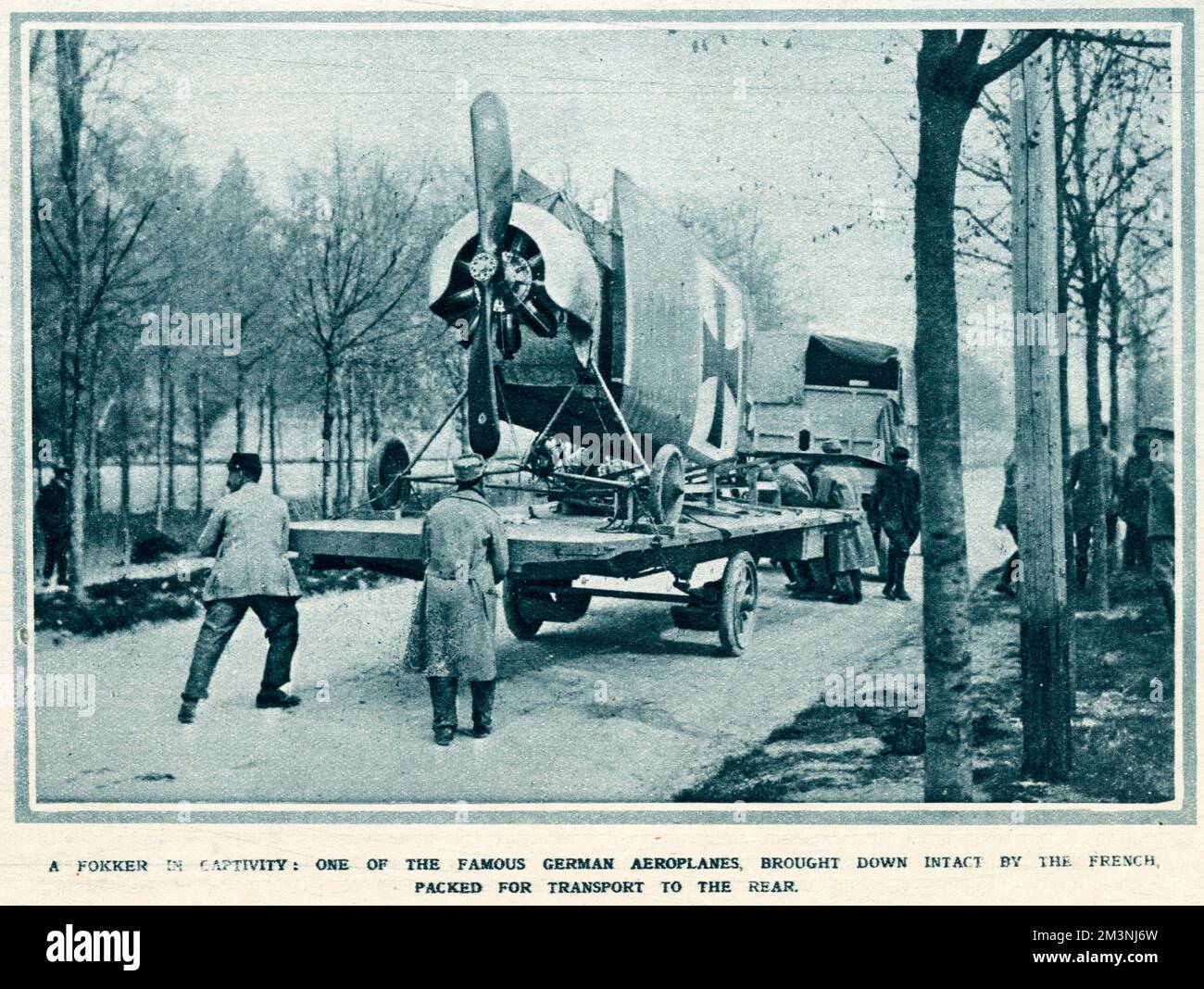 Captured german fokker plane hi-res stock photography and images - Alamy