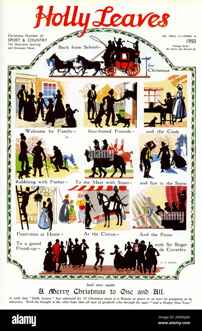 Victorian silhouette family hi-res stock photography and images - Alamy