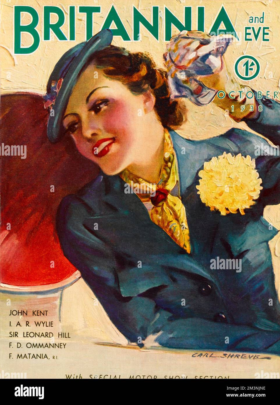 Britannia and Eve magazine, October 1935 Stock Photo - Alamy