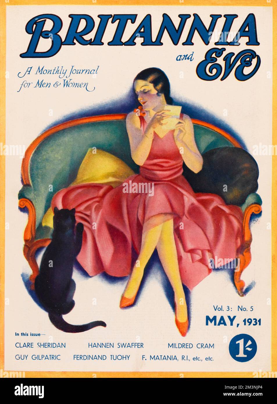 Britannia and Eve magazine, May 1931 Stock Photo - Alamy