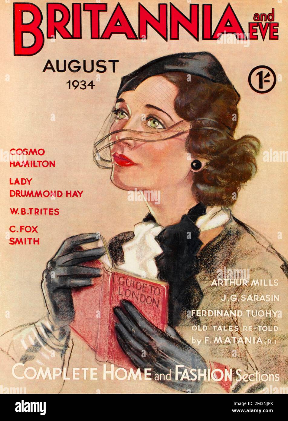 Britannia and Eve magazine, August 1934 Stock Photo - Alamy