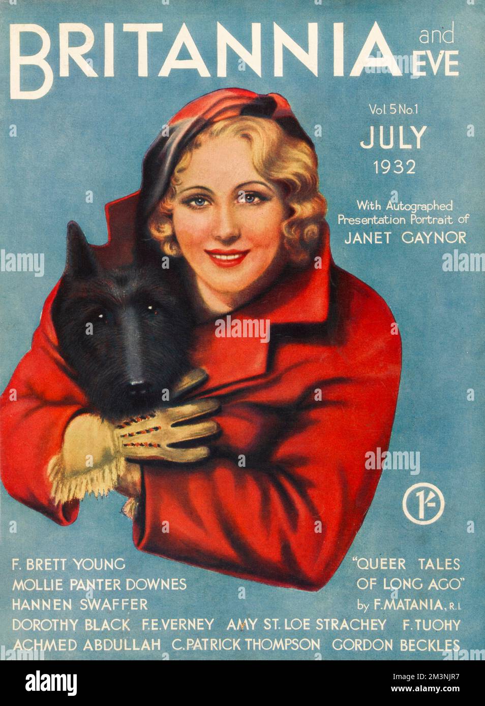 Britannia and Eve magazine, July 1932 Stock Photo - Alamy