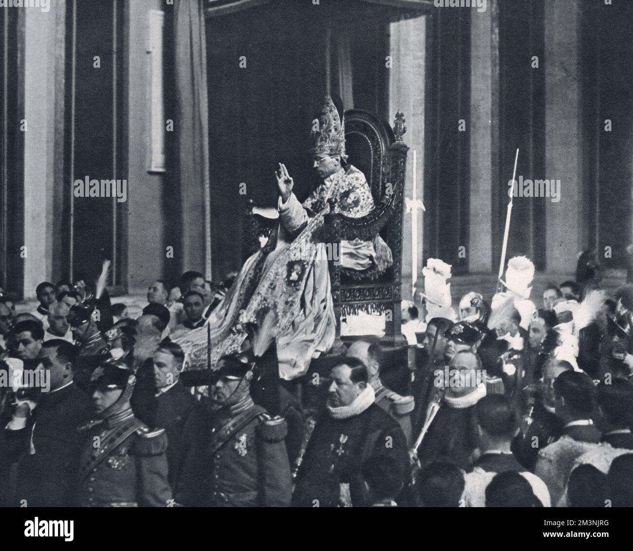 Pope pius xii coronation hi-res stock photography and images - Alamy