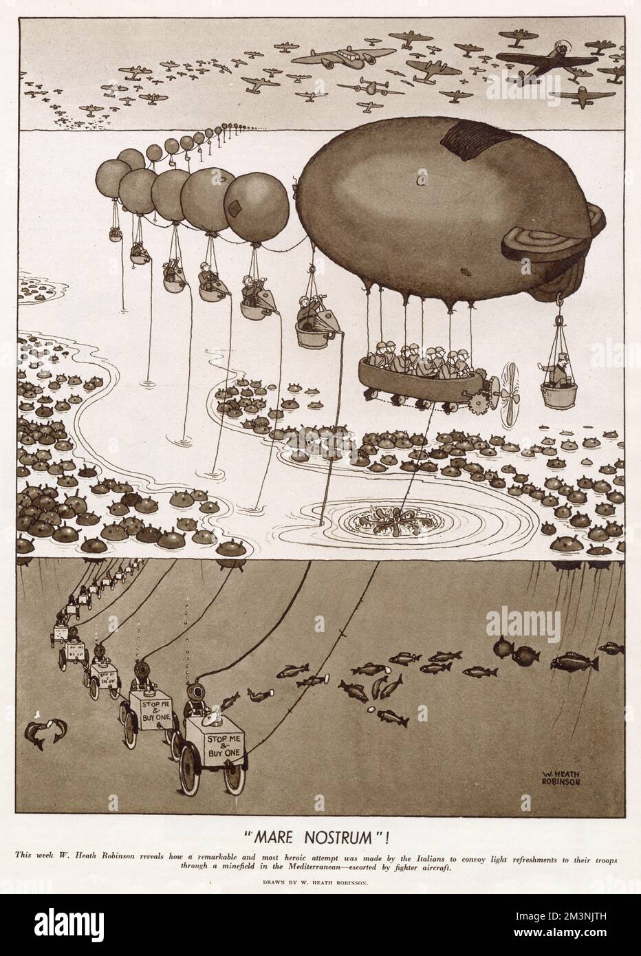 Minefield cartoon hi-res stock photography and images - Alamy