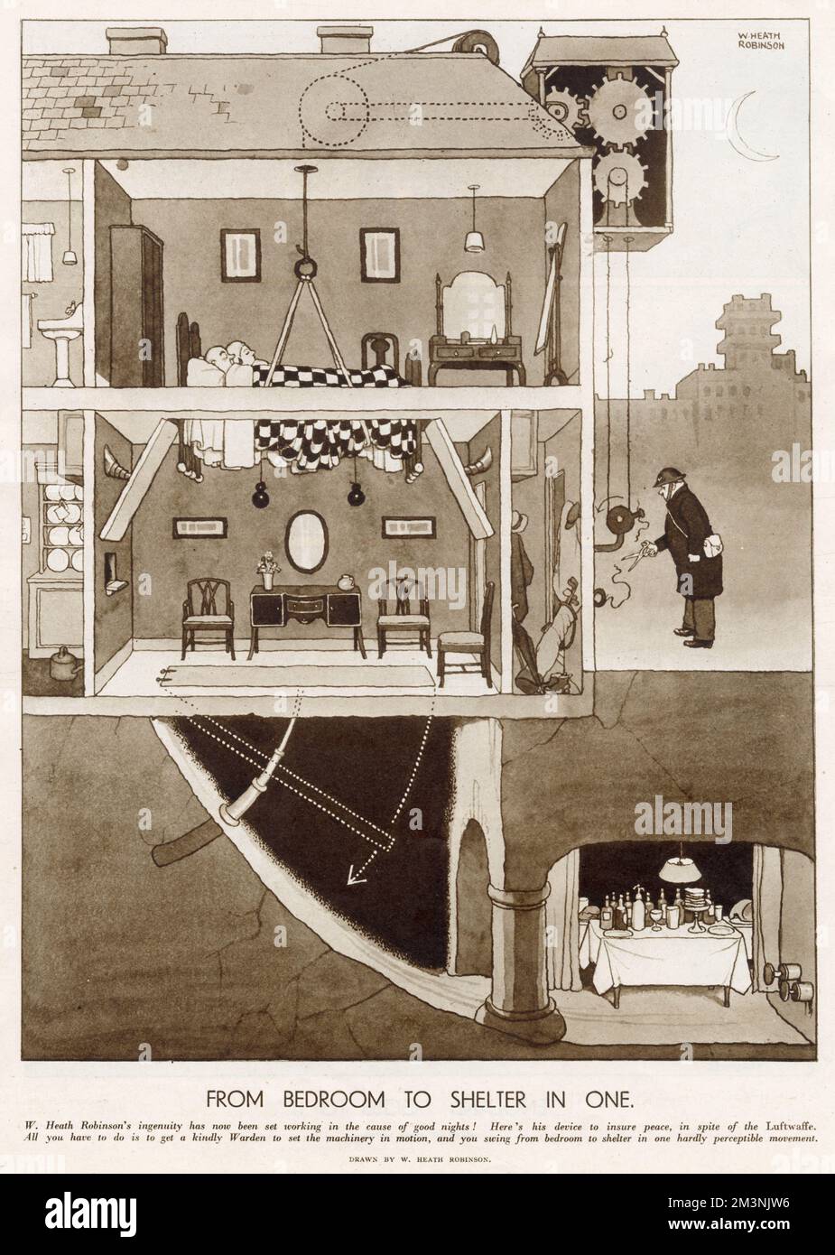 Air raid warden night hi-res stock photography and images - Alamy