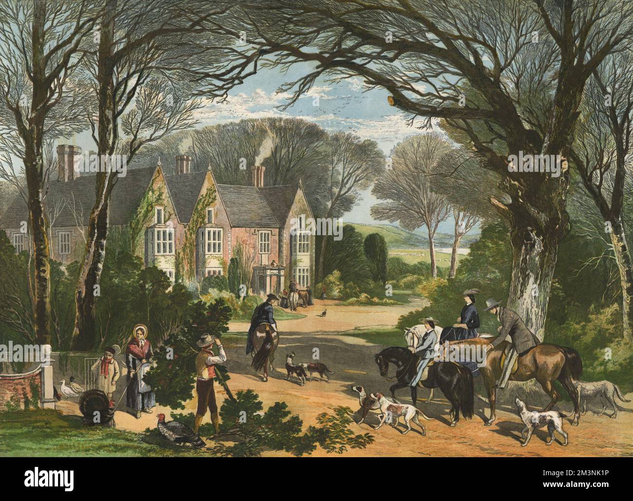 Victorian home countryside hi-res stock photography and images - Alamy