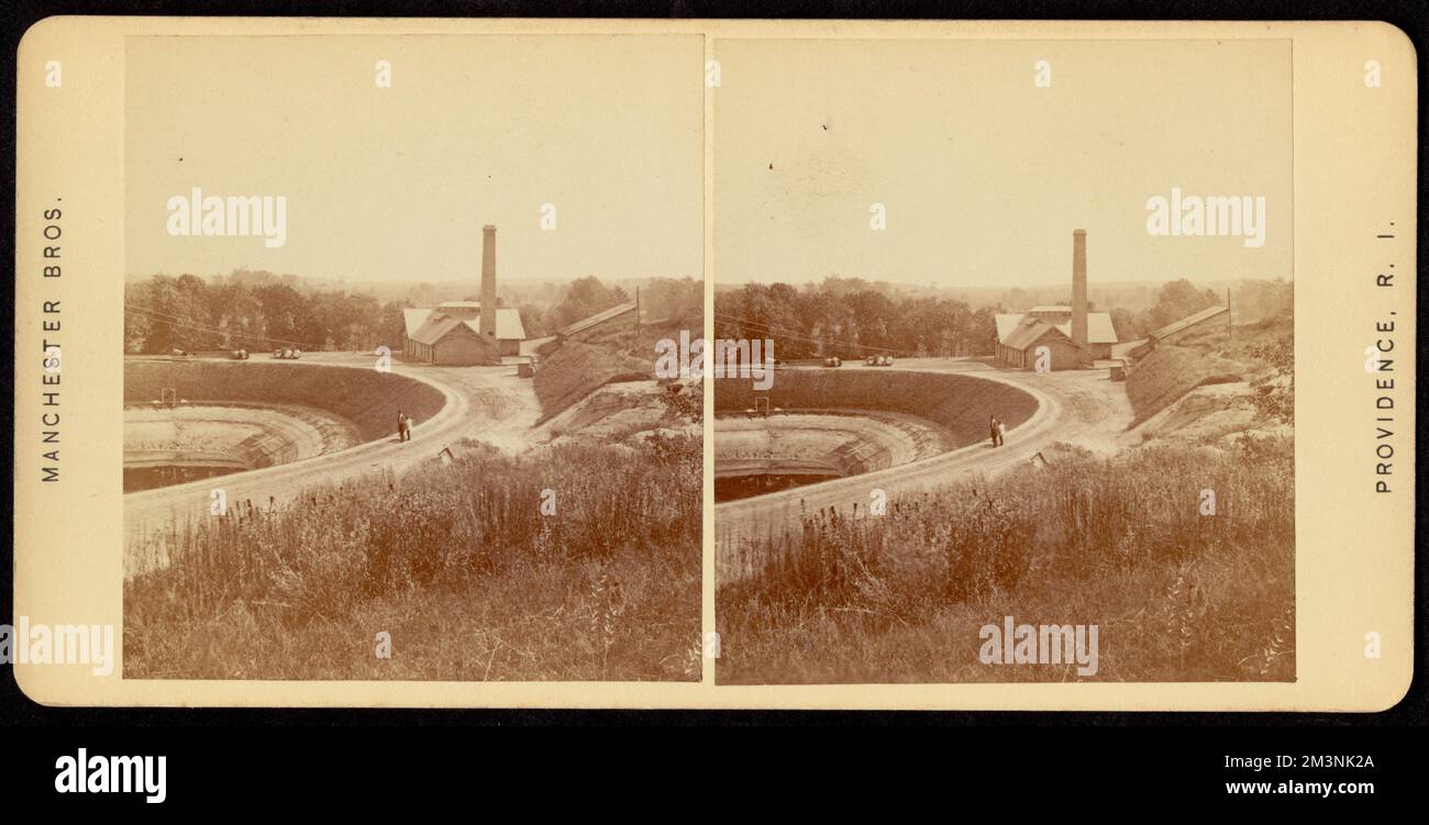 Providence water works , Pumping stations, Reservoirs, Waterworks Stock ...