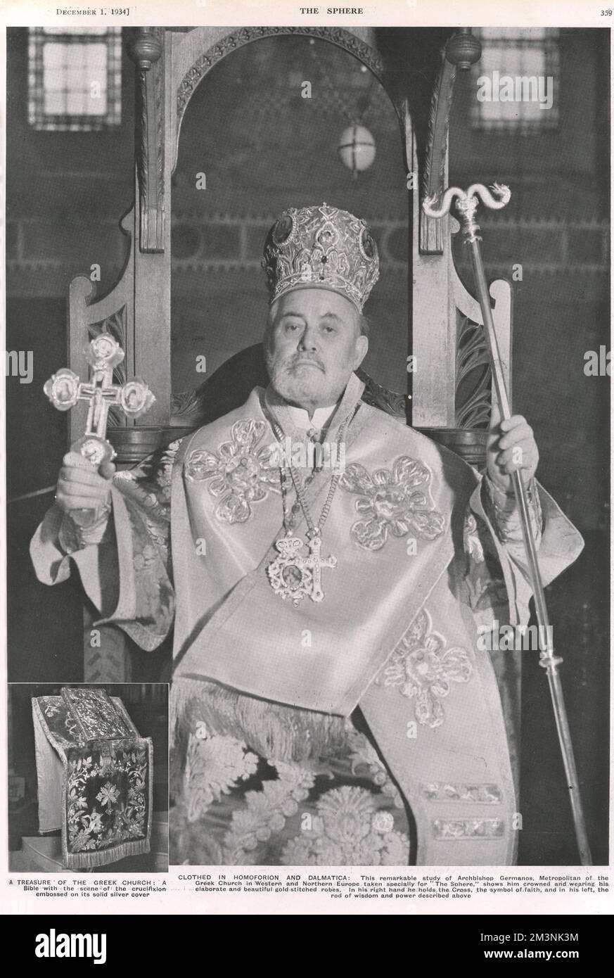 Archbishop greek hi-res stock photography and images - Alamy