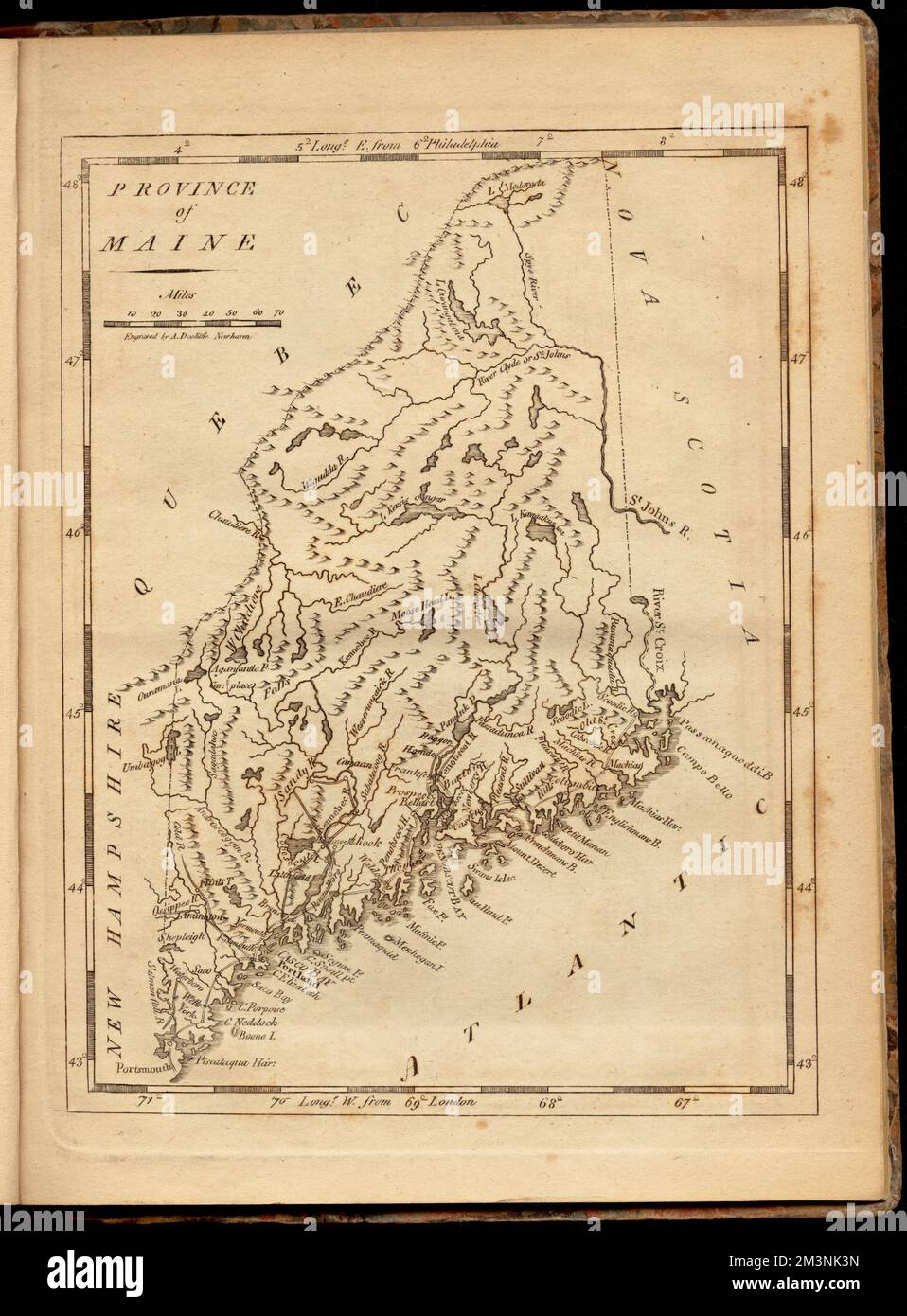 Province of Maine , Maine, Maps Norman B. Leventhal Map Center ...