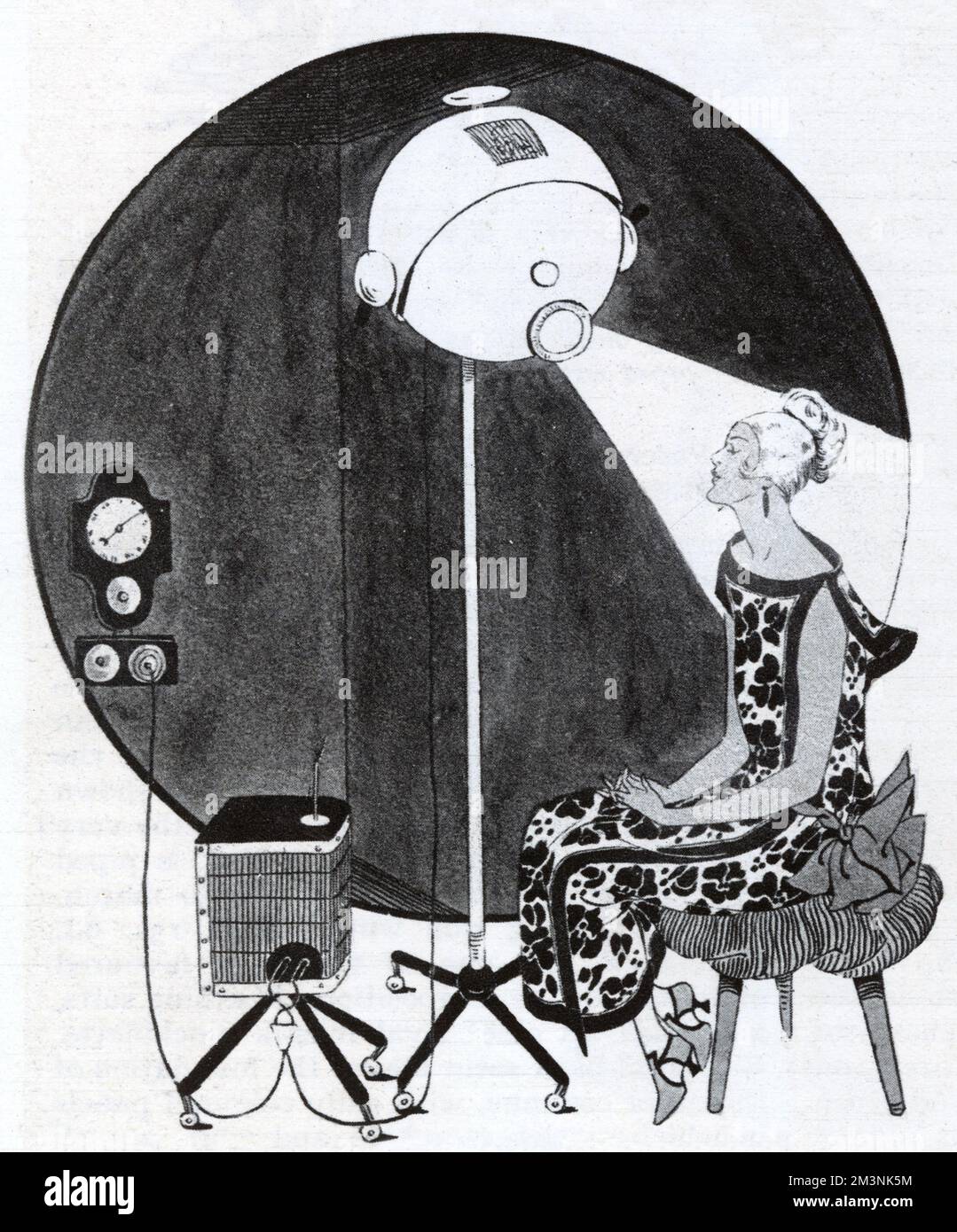 Sun ray treatment, 1923 Stock Photo - Alamy