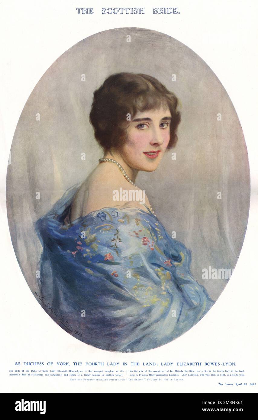 Wedding duke duchess york 1923 hi-res stock photography and images - Alamy