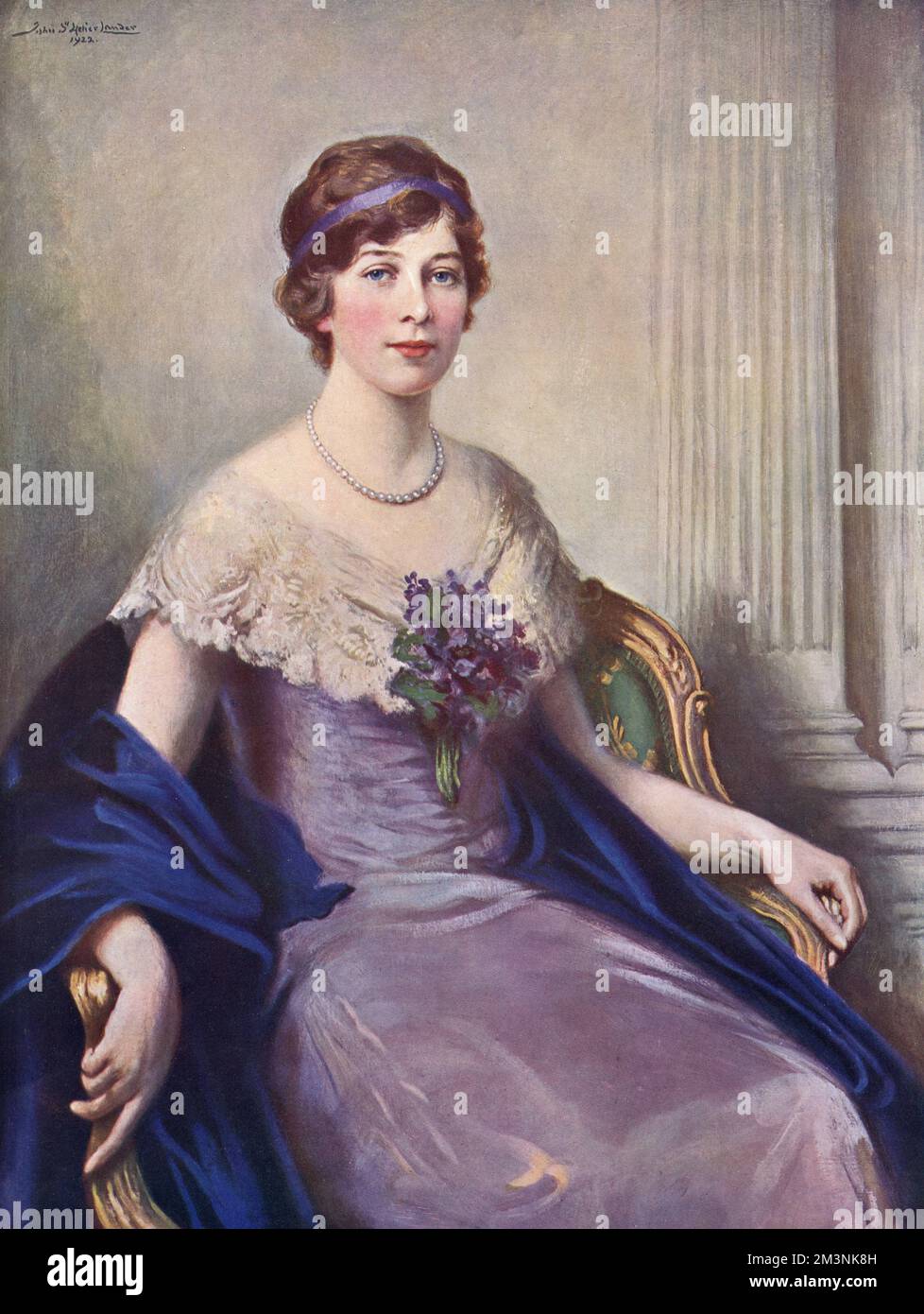The Bride : Portrait of Princess Mary, the Princess Royal, on occasion ...