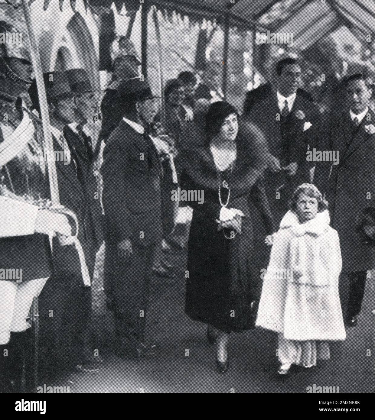 Cambridge-Abel Smith Balcombe wedding,1931 Stock Photo - Alamy