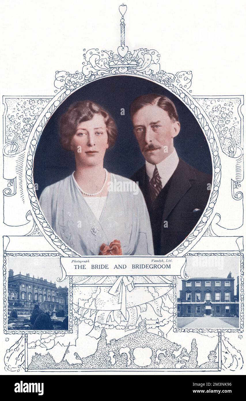 Princess Mary and Viscount Lascelles Stock Photo - Alamy