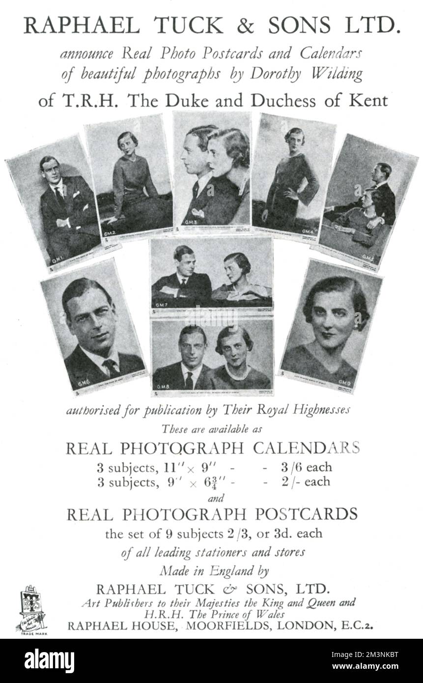 Raphael tuck sons ltd hi-res stock photography and images - Alamy