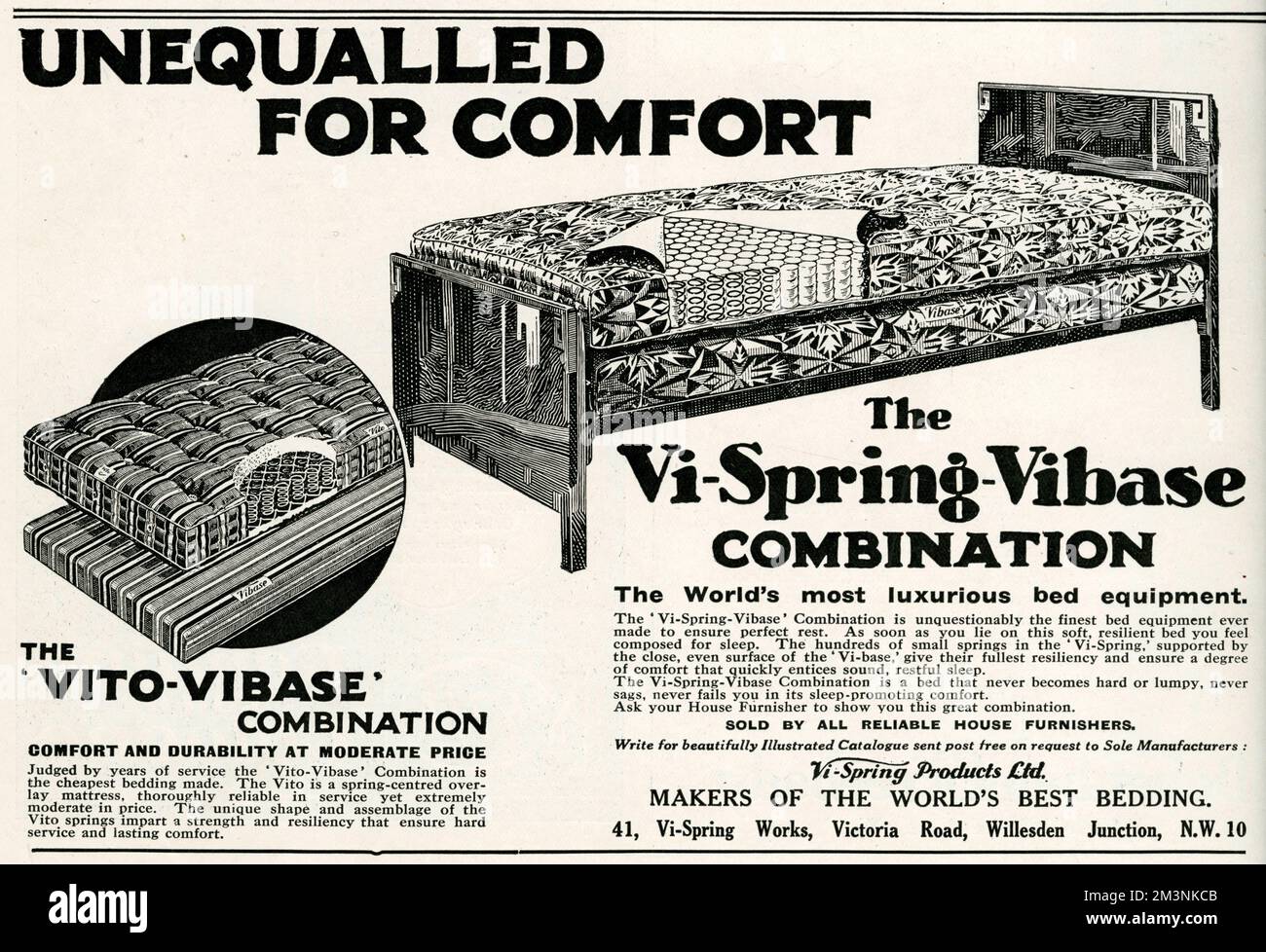 'Unequalled for comfort, The Vi-Spring - Vibase combination'. The World ...