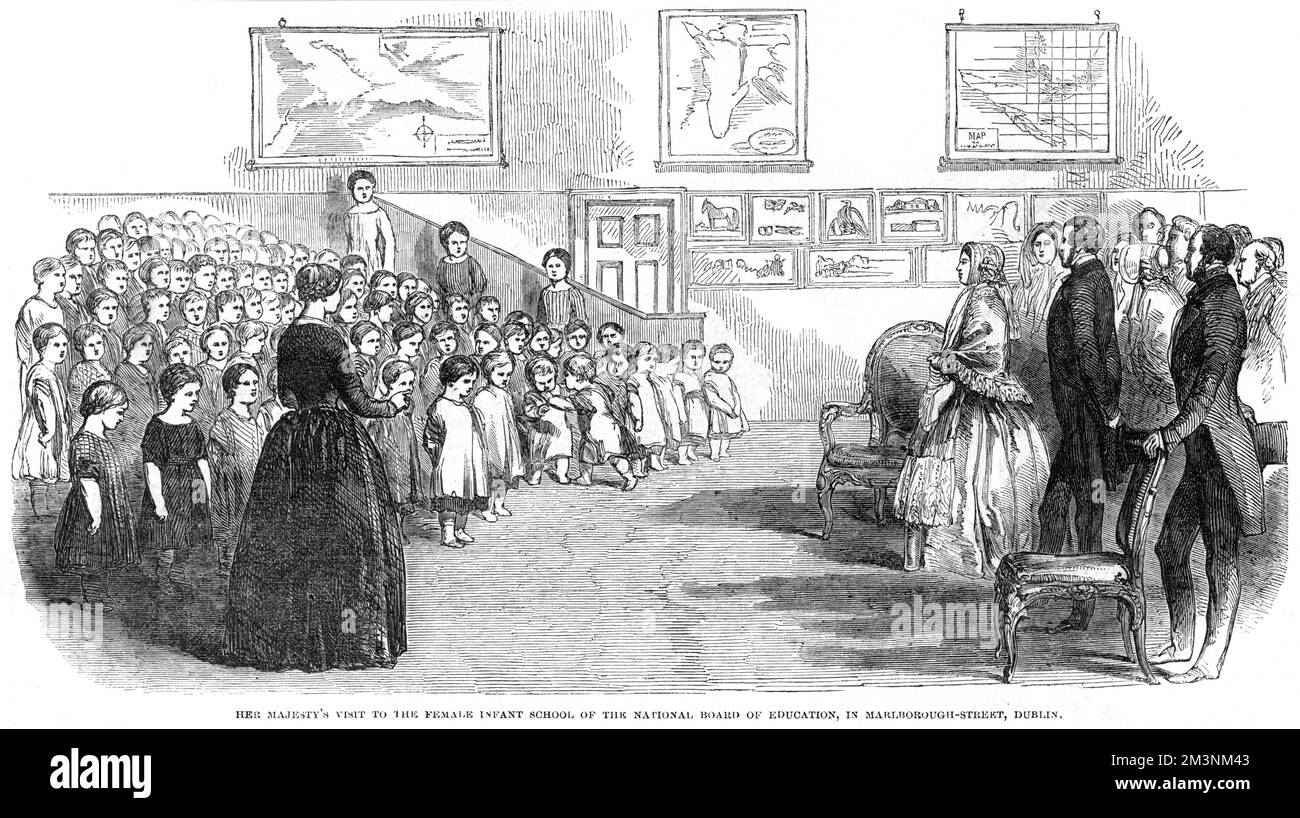 Queen victoria visiting Black and White Stock Photos & Images - Alamy