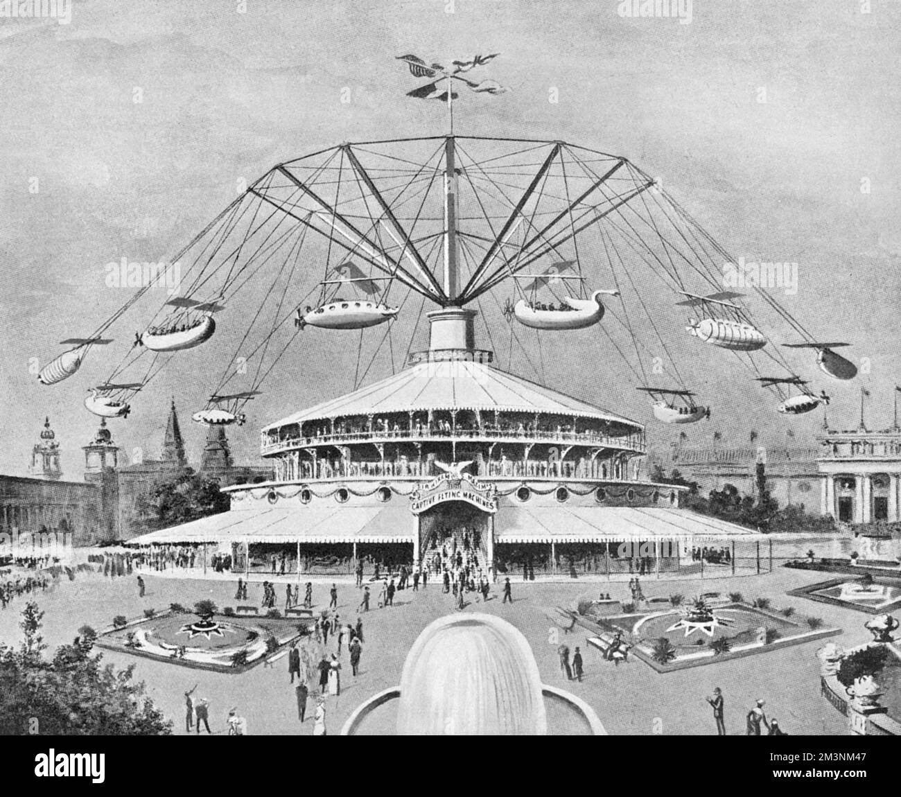 The new Maxim flying machine Stock Photo - Alamy