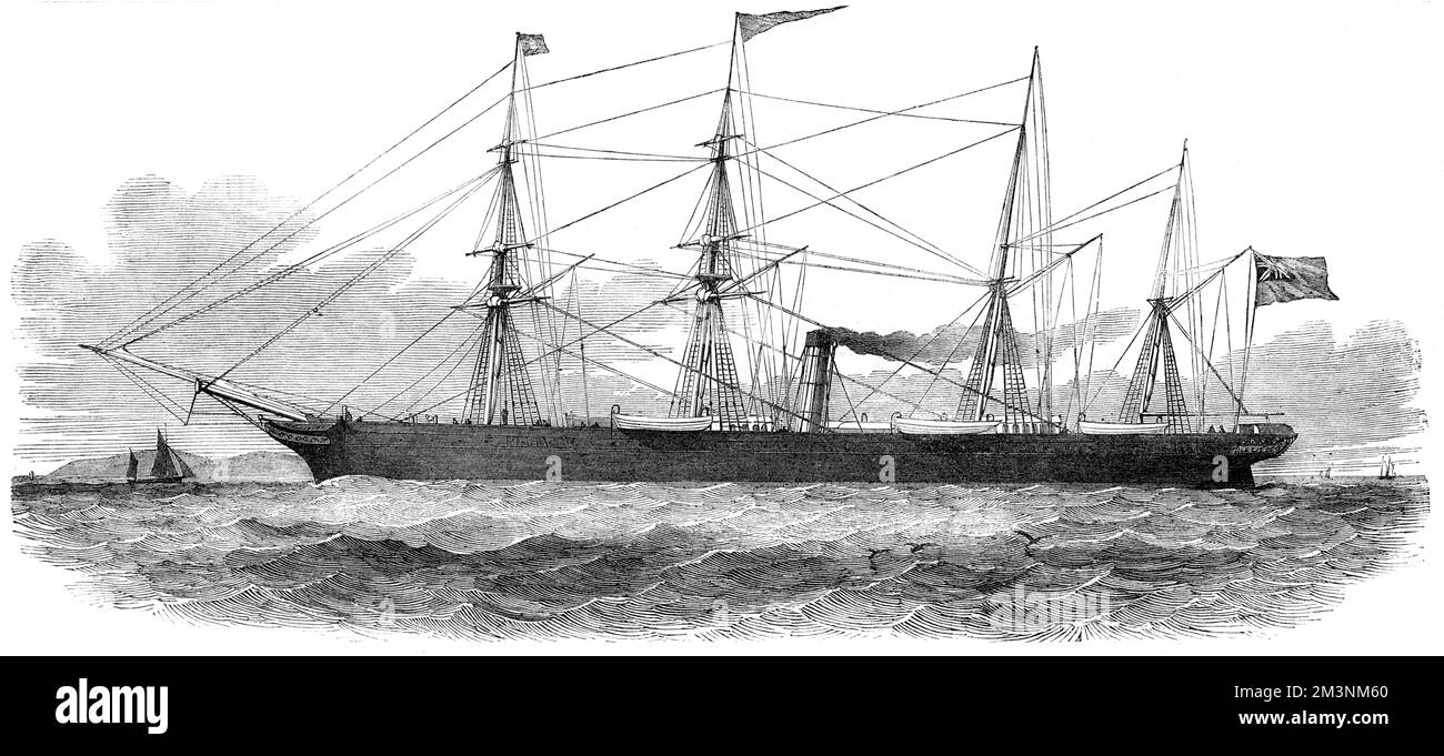 Screw steamer Black and White Stock Photos & Images - Alamy