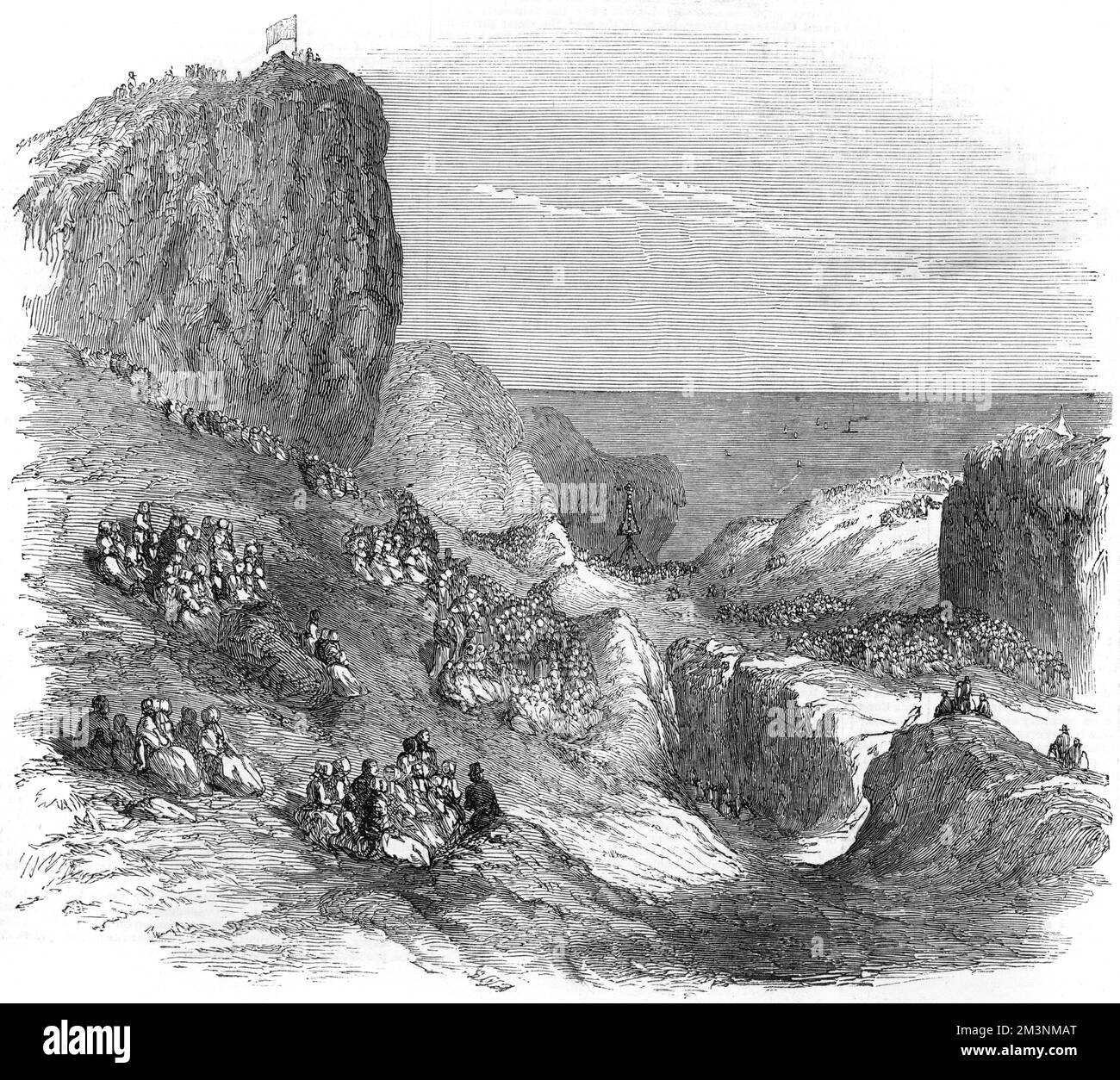 Fete Champetre, Watcombe, 1852 Stock Photo - Alamy