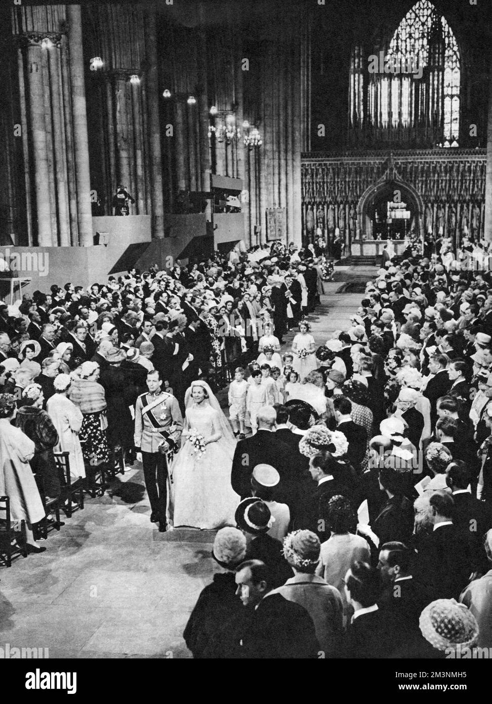 Royal couple procession Black and White Stock Photos & Images - Alamy