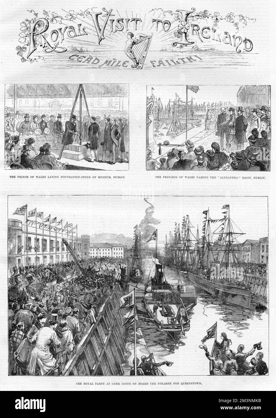 King edward vii on visit hi-res stock photography and images - Alamy