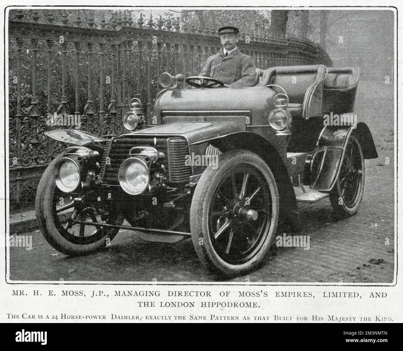 Sir Horace Edward Moss Stock Photo - Alamy