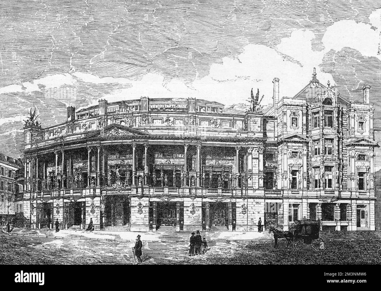 Design the queens opera house Black and White Stock Photos & Images - Alamy