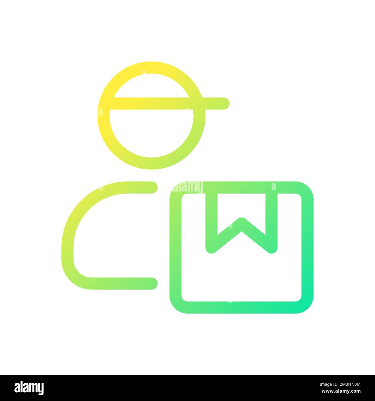 Courier pixel perfect gradient linear ui icon Stock Vector Image & Art ... Courier pixel perfect gradient linear ui icon Stock Vector Image & Art ...
