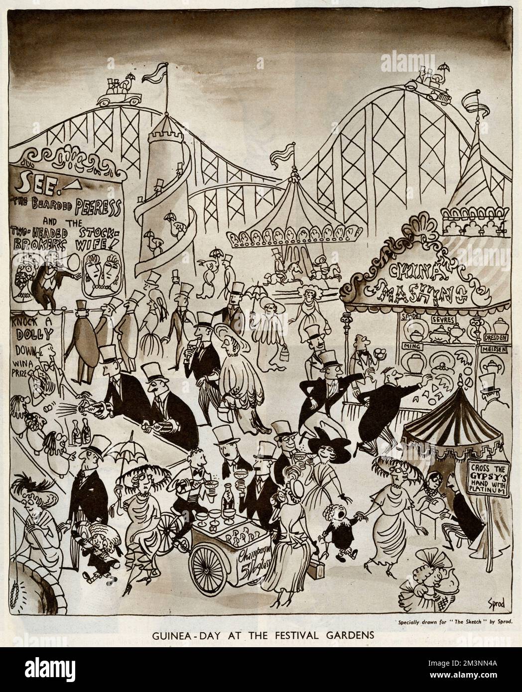 Fairground ride 1950s hi-res stock photography and images - Alamy