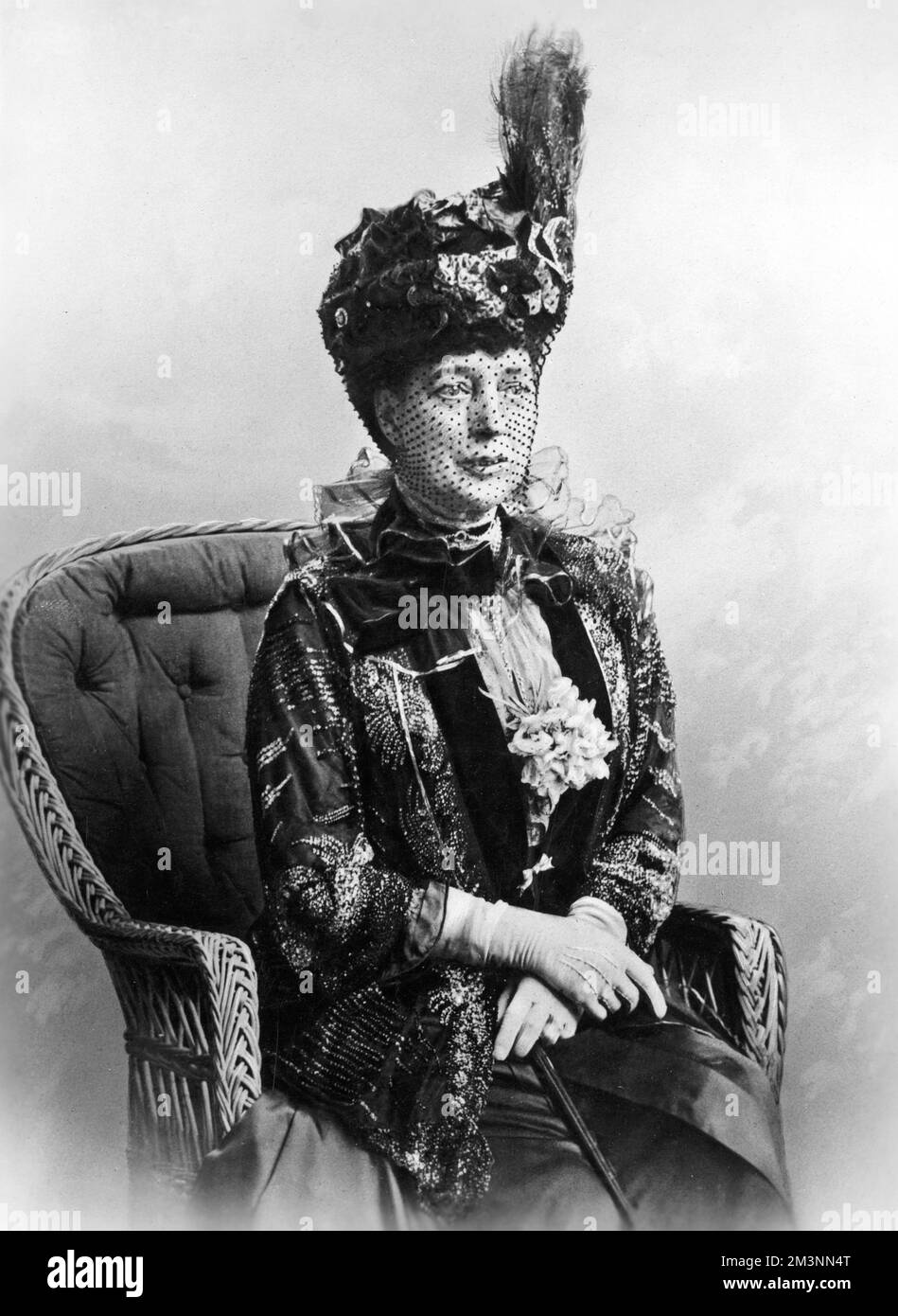 King edward vii queen alexandra Black and White Stock Photos & Images ...