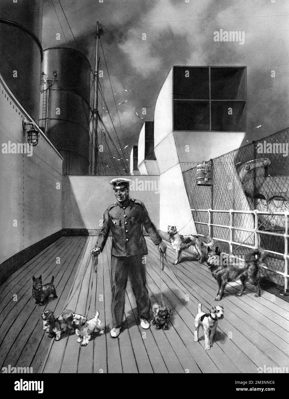 Rms queen mary on Black and White Stock Photos & Images - Alamy