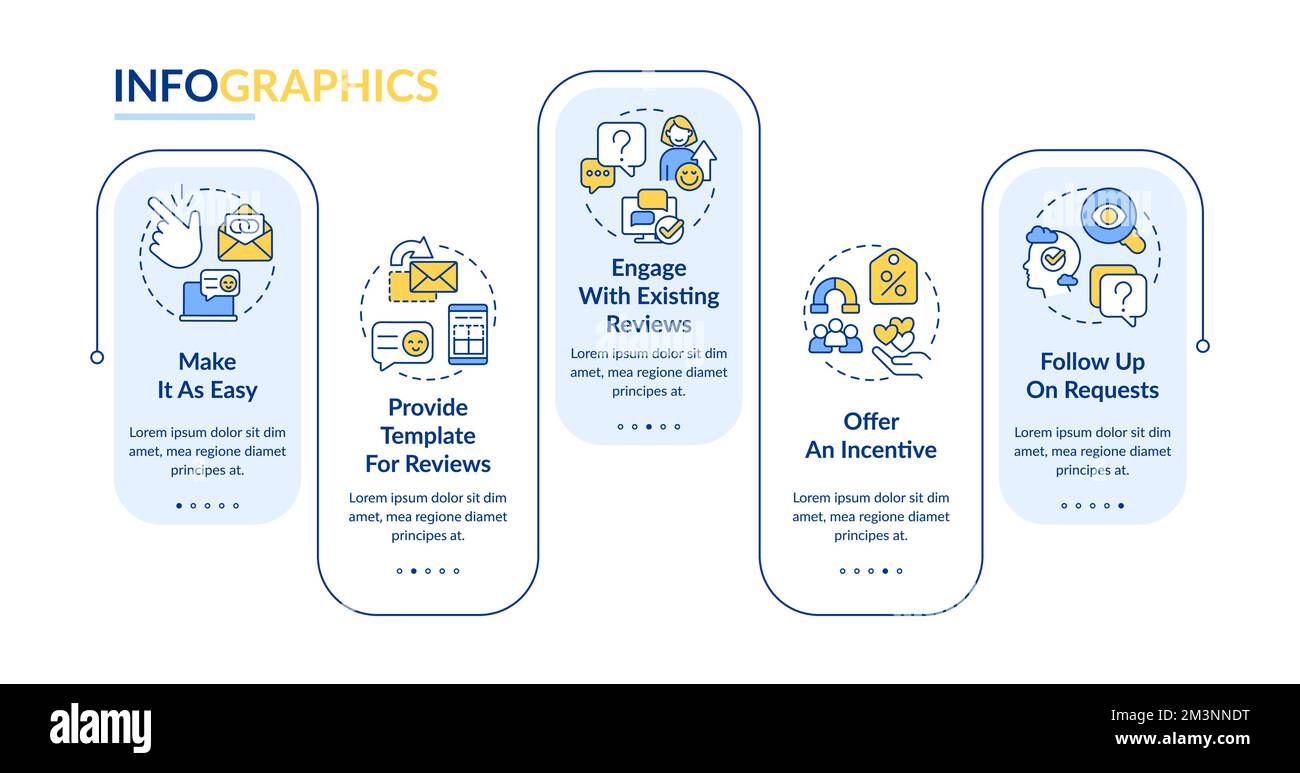 Motivating clients to give feedback rectangle infographic template ...