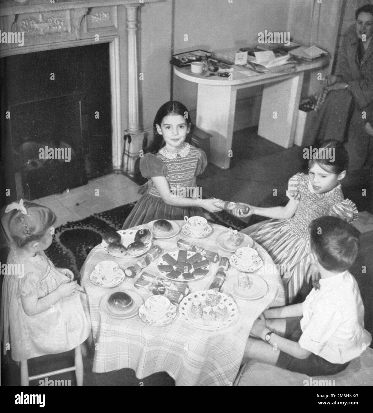 Children's party, 1953 Stock Photo - Alamy