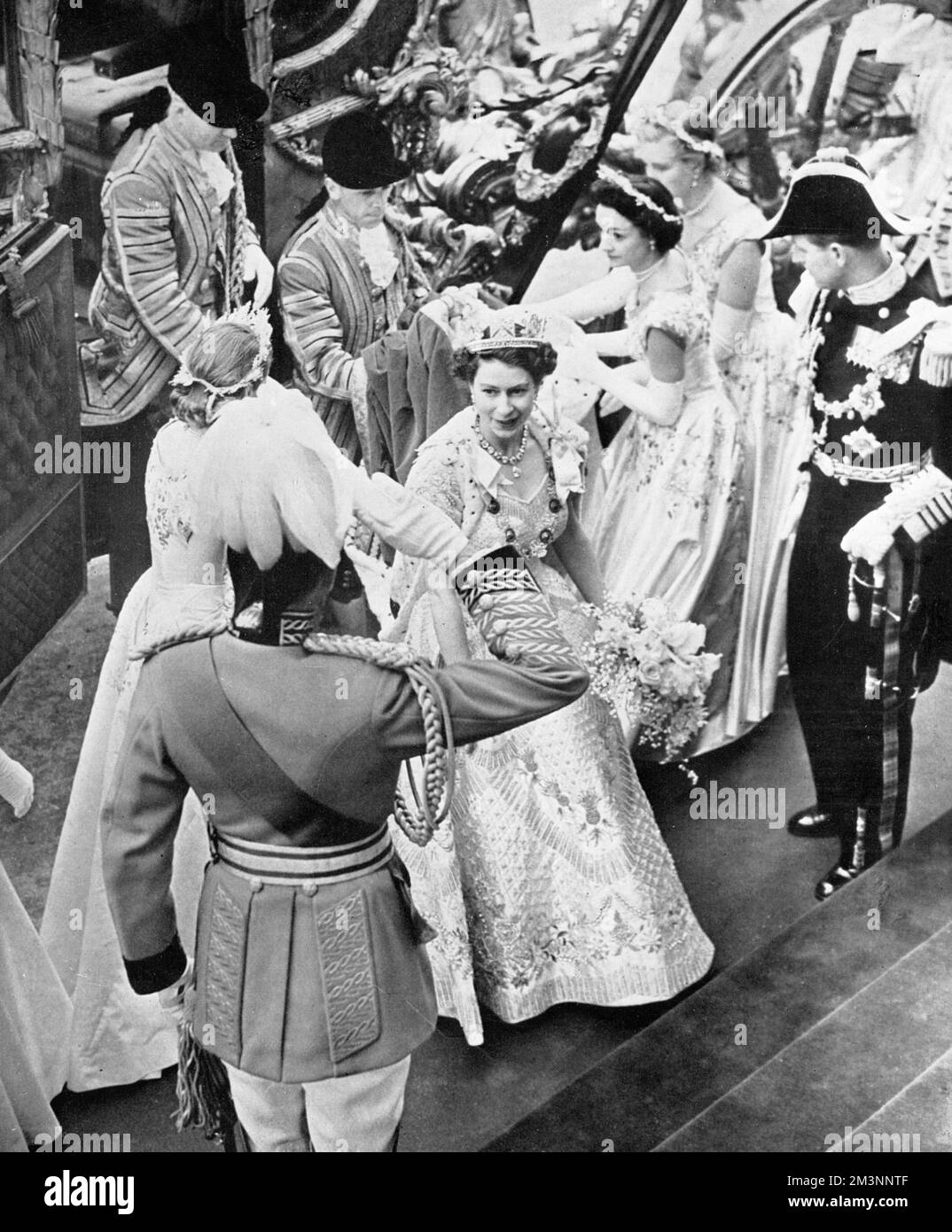 Majesty elizabeth ii prince Black and White Stock Photos & Images - Alamy
