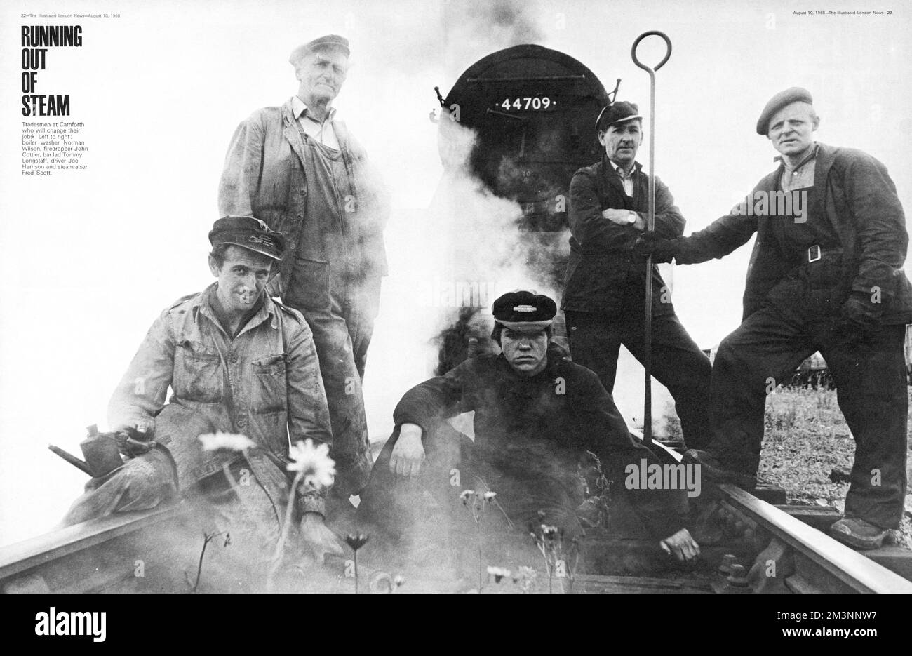 The last steam engine at Carnforth Stock Photo - Alamy